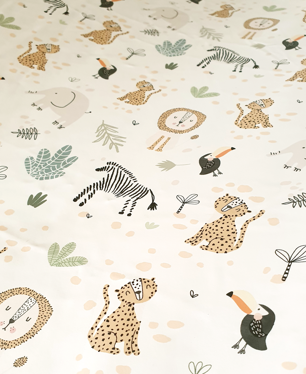 Wild Safari Wipeable Change Mat Cover – Sunny Change